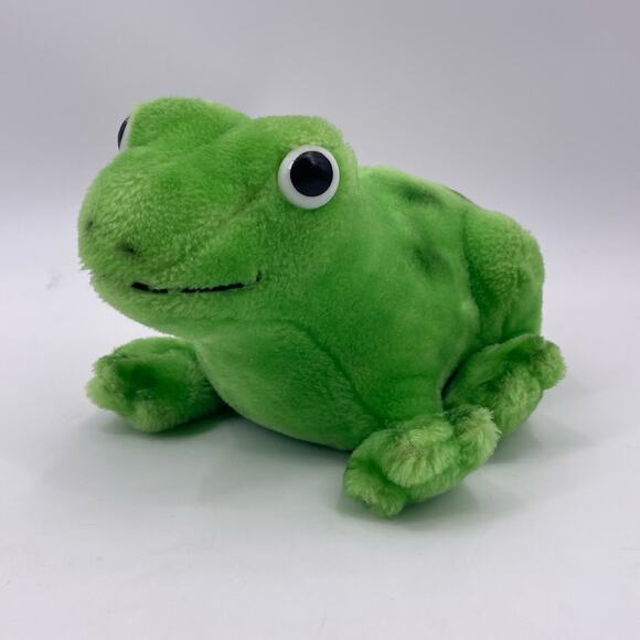 Dakin | Toys | Vintage R Dakin Green Frog Plush Stuffed Animal 1 Inch ...